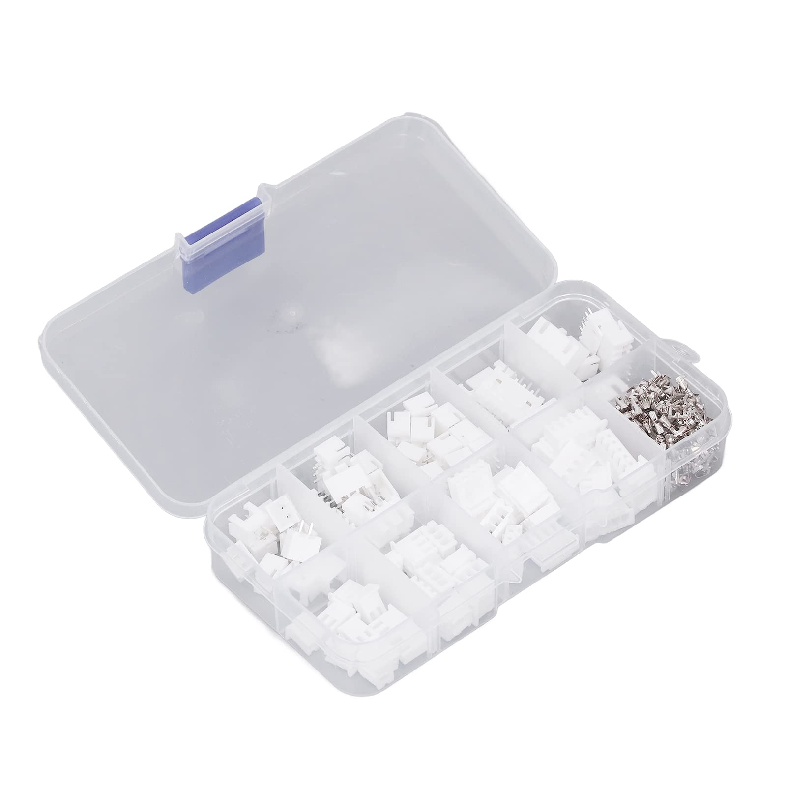 Kit de conector JST de 230 piezas, carcasa de plástico, latón, 2P, 3P, 4P, 5P, x 2,54 mm, kit de ...