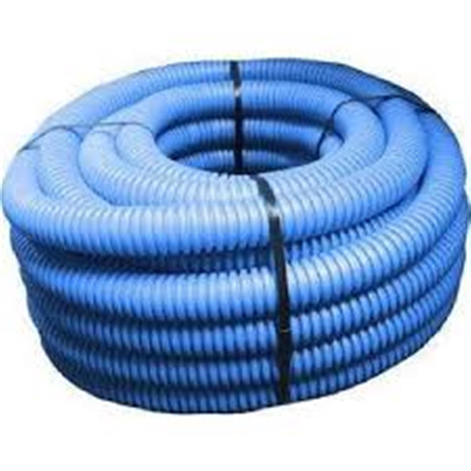 Gaine TPC annelée bleue - Diamètre: 50 mm - Rouleau de 50 m - BLEUE ...