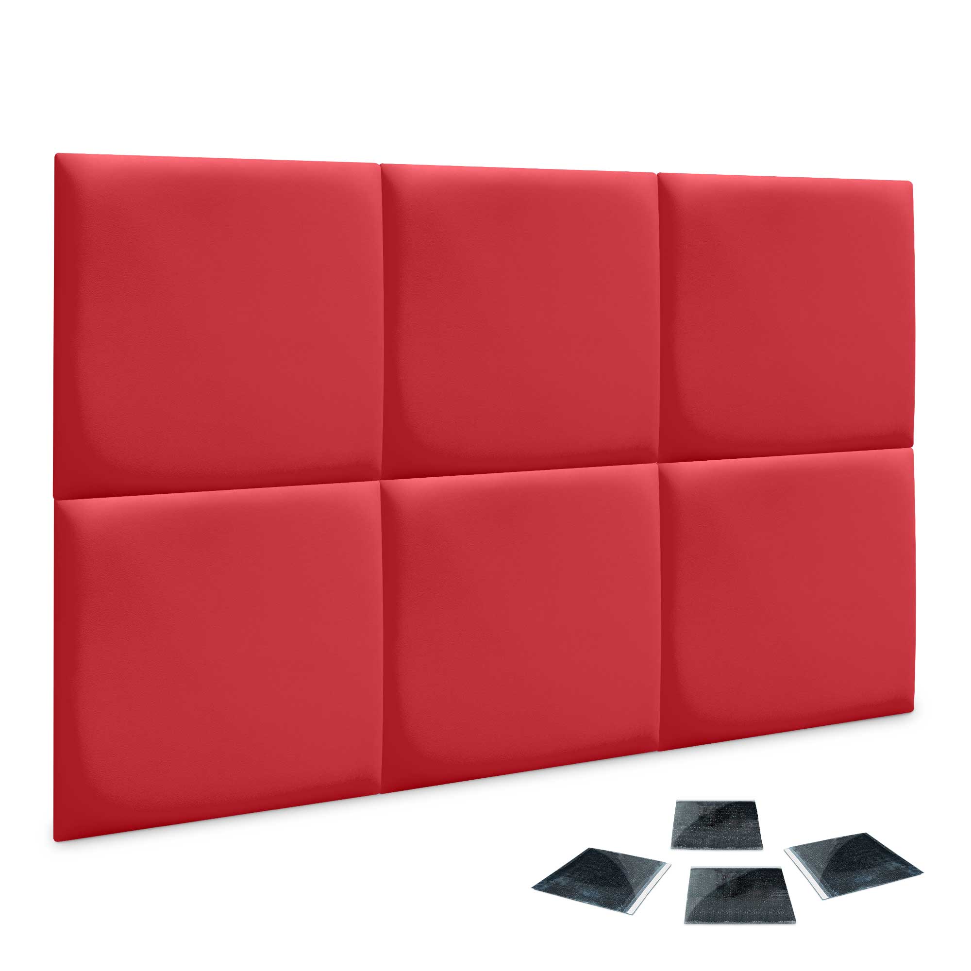 DHOME Juego de 6 Paneles Tapizados de Lino Pack Autoadhesivos para ...