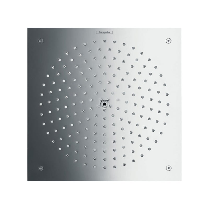 Hansgrohe Douche de tête Raindance AIR 1 jet 260×260 mm EcoSmart, chromé (26481000) | Leroy Merlin