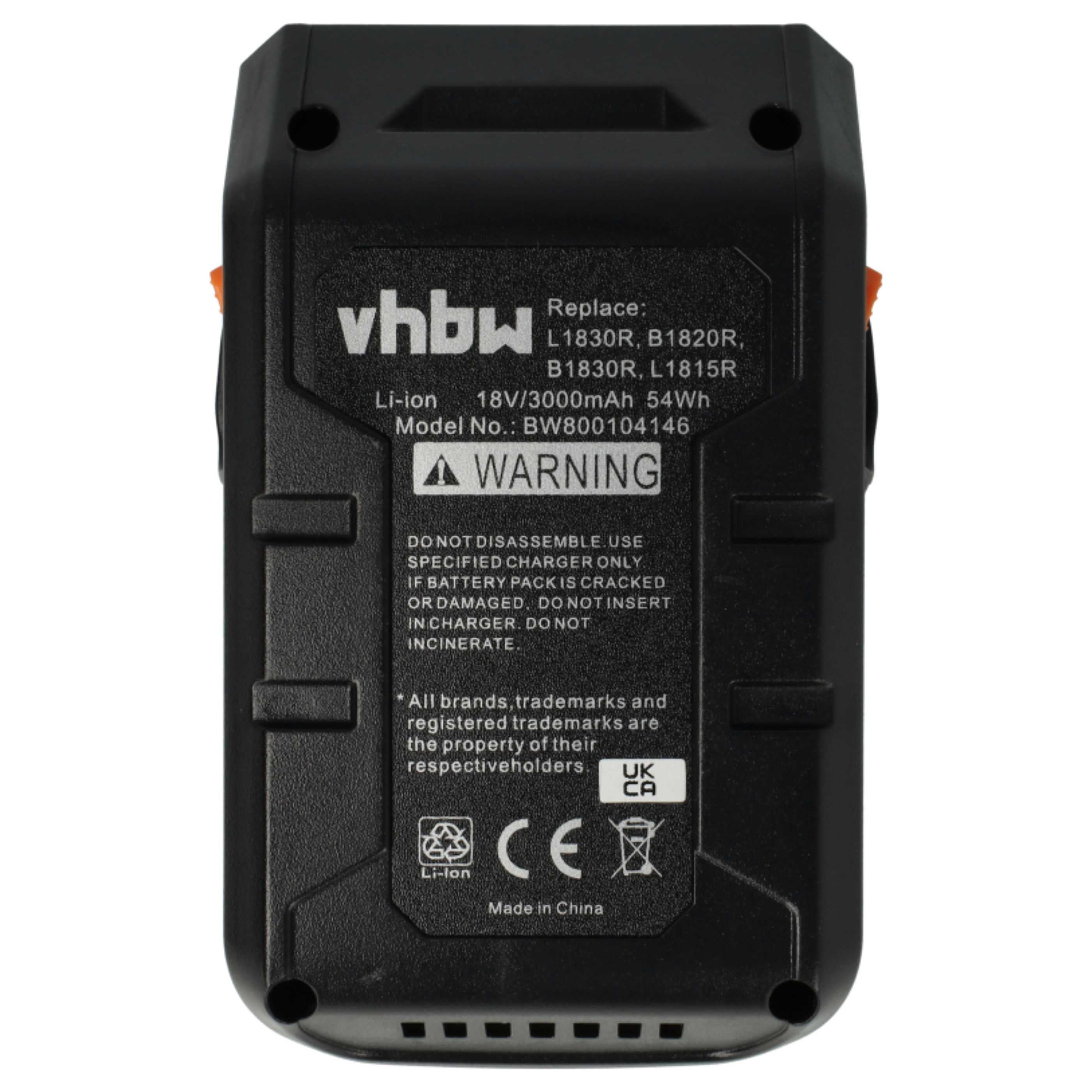 Vhbw 2x Batteries compatible avec AEG BS 18C, BMS 18C, BEX18-125 LI ...