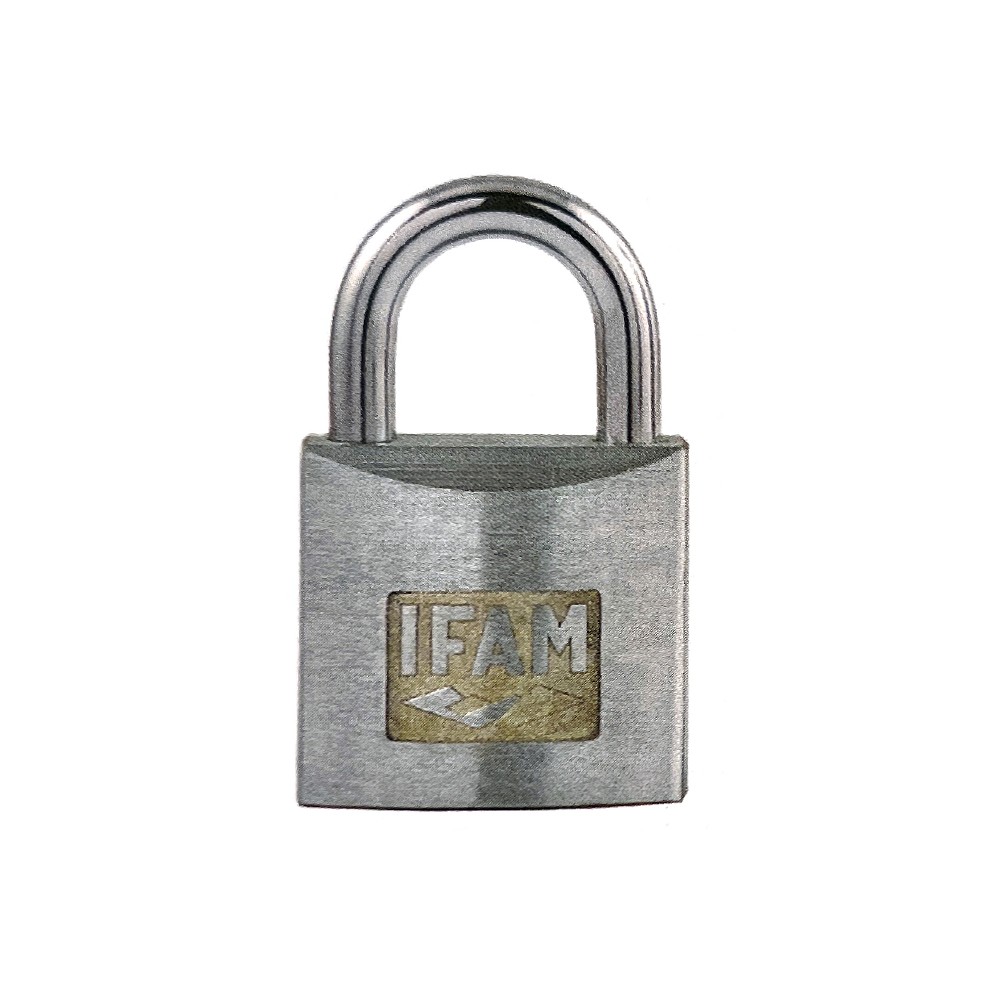 Candado Niquelado Z Arco Normal Ifam 55mm | Leroy Merlin