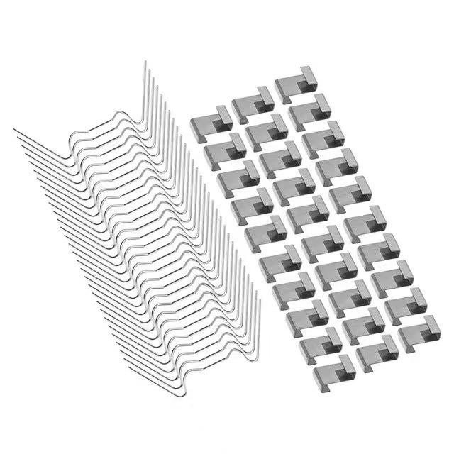 Pinces pour vitres de serre - kit d'entretien, comprenant 25 pinces de ...