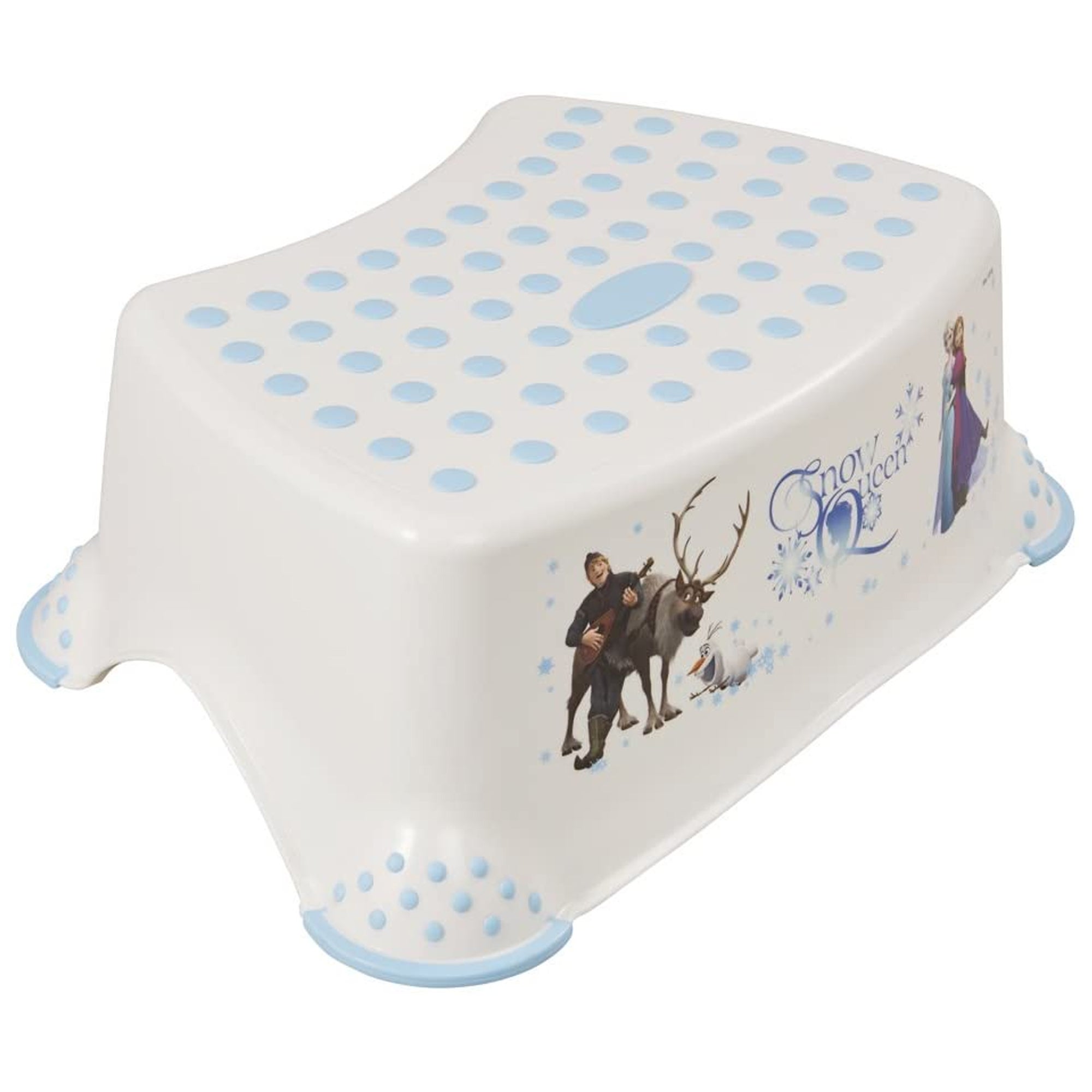 Tabouret de marche Frozen, de 18 mois à 10 ans, antidérapant, Tomek, blanc | Leroy Merlin