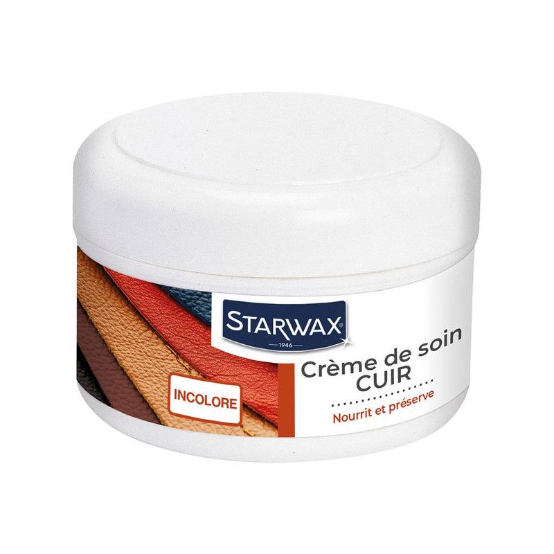 CREME DE SOIN CUIR 150ML INCOLORE STARWAX - 686 | Leroy Merlin