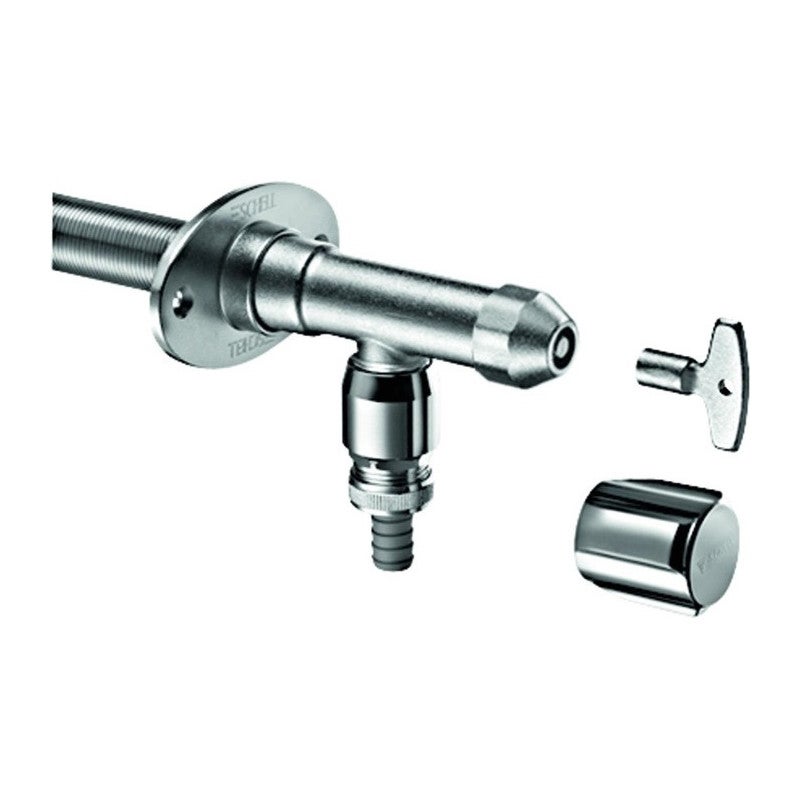 Robinet murale extérieure Schell POLAR II set kit d'installation ...