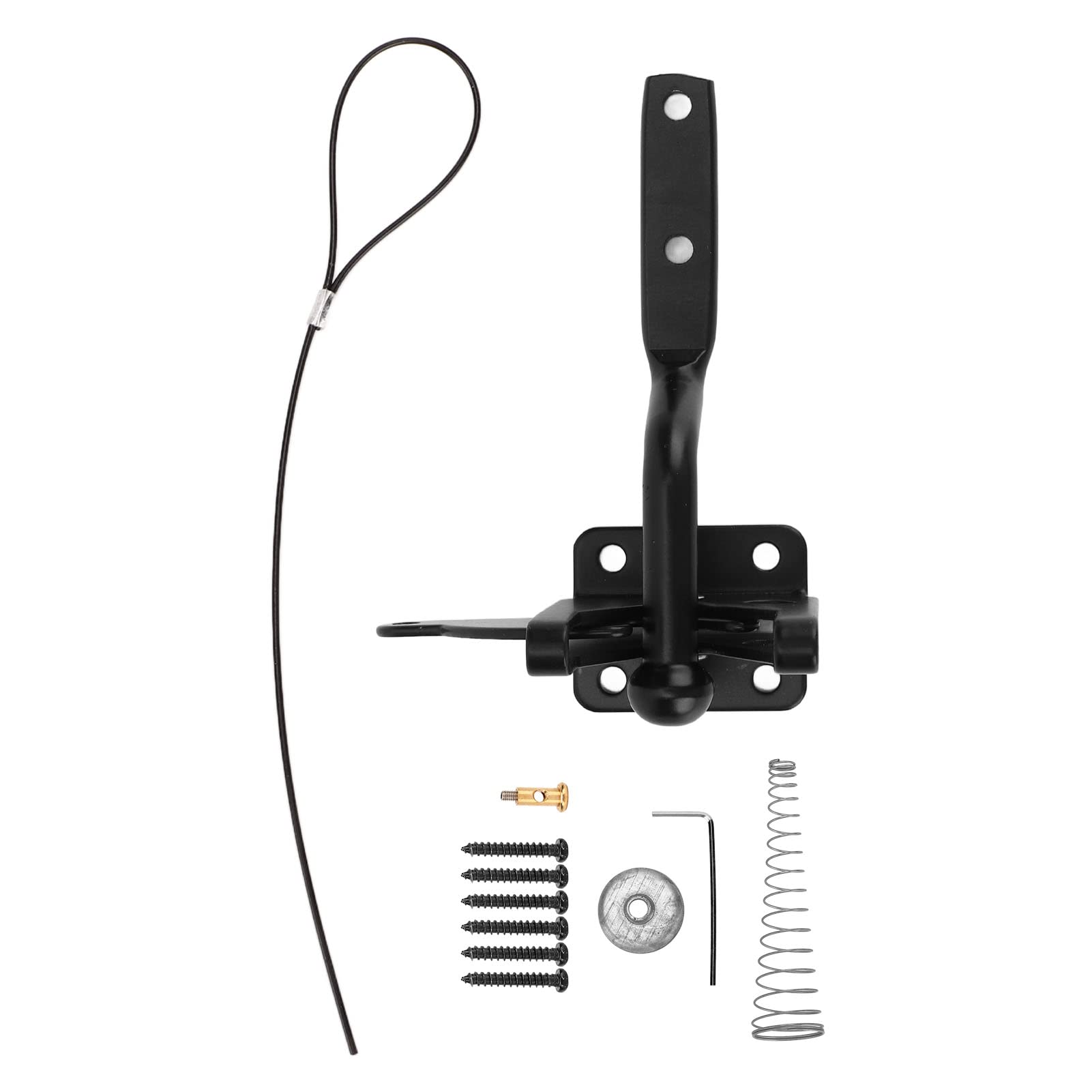 Loquet de clôture en acier au carbone avec loquet à ressort, loquet de ...