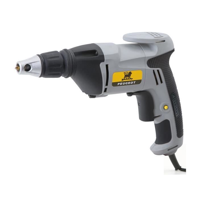 PEUGEOT Visseuse filaire a plaque de platre Energyscrew-520 520 W ...