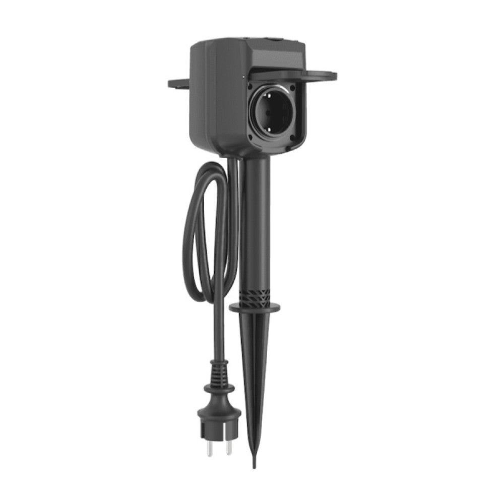 Prise extérieure bidirectionnelle intelligente R6079 | Leroy Merlin