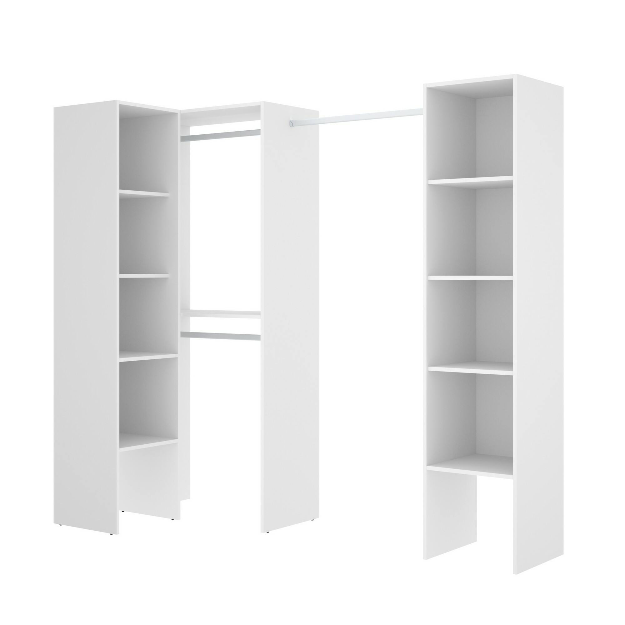 Grande Garde-robe Alexois, Structure pour dressing d'angle, Cintre d ...