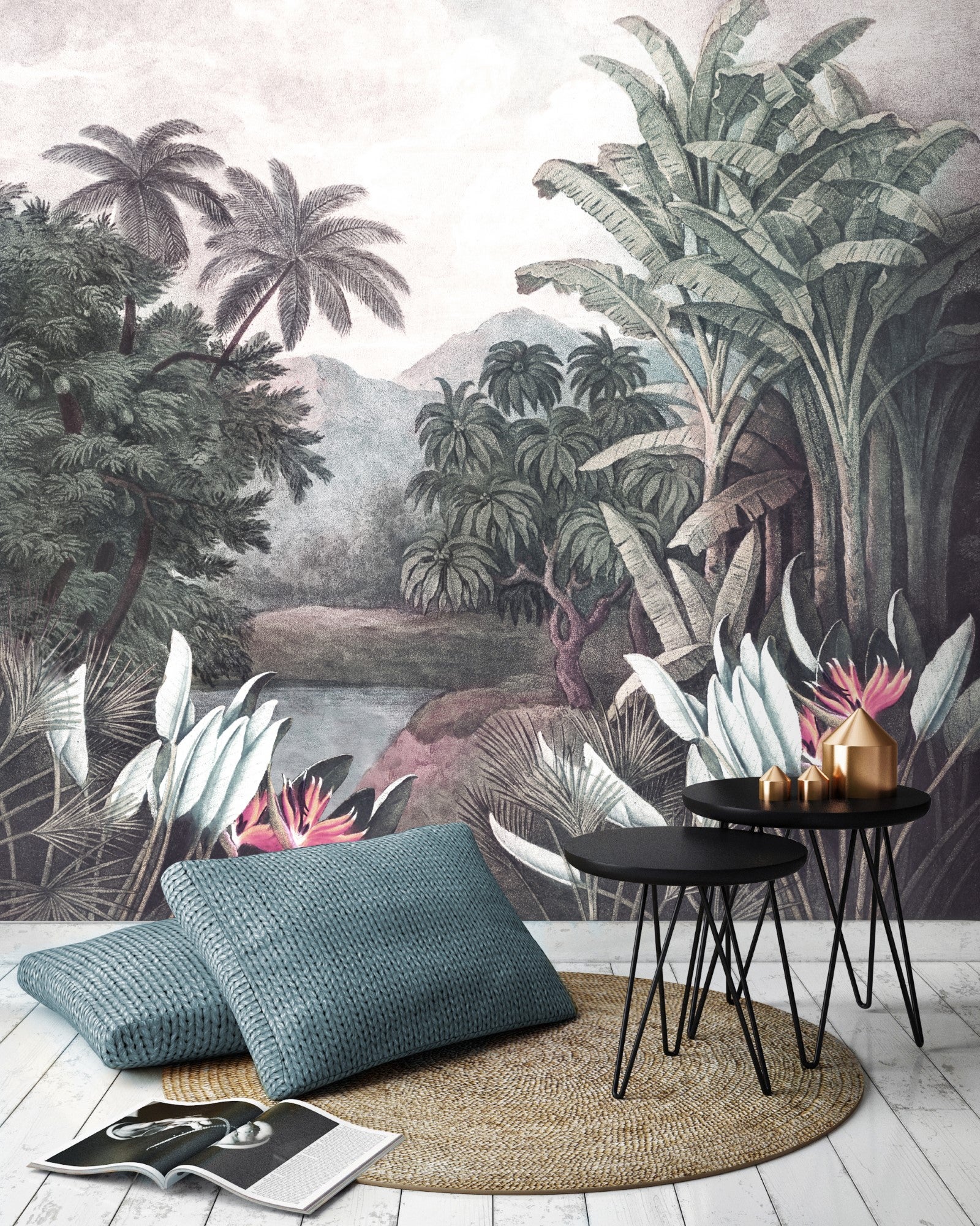 Papier Peint Foret Tropicale