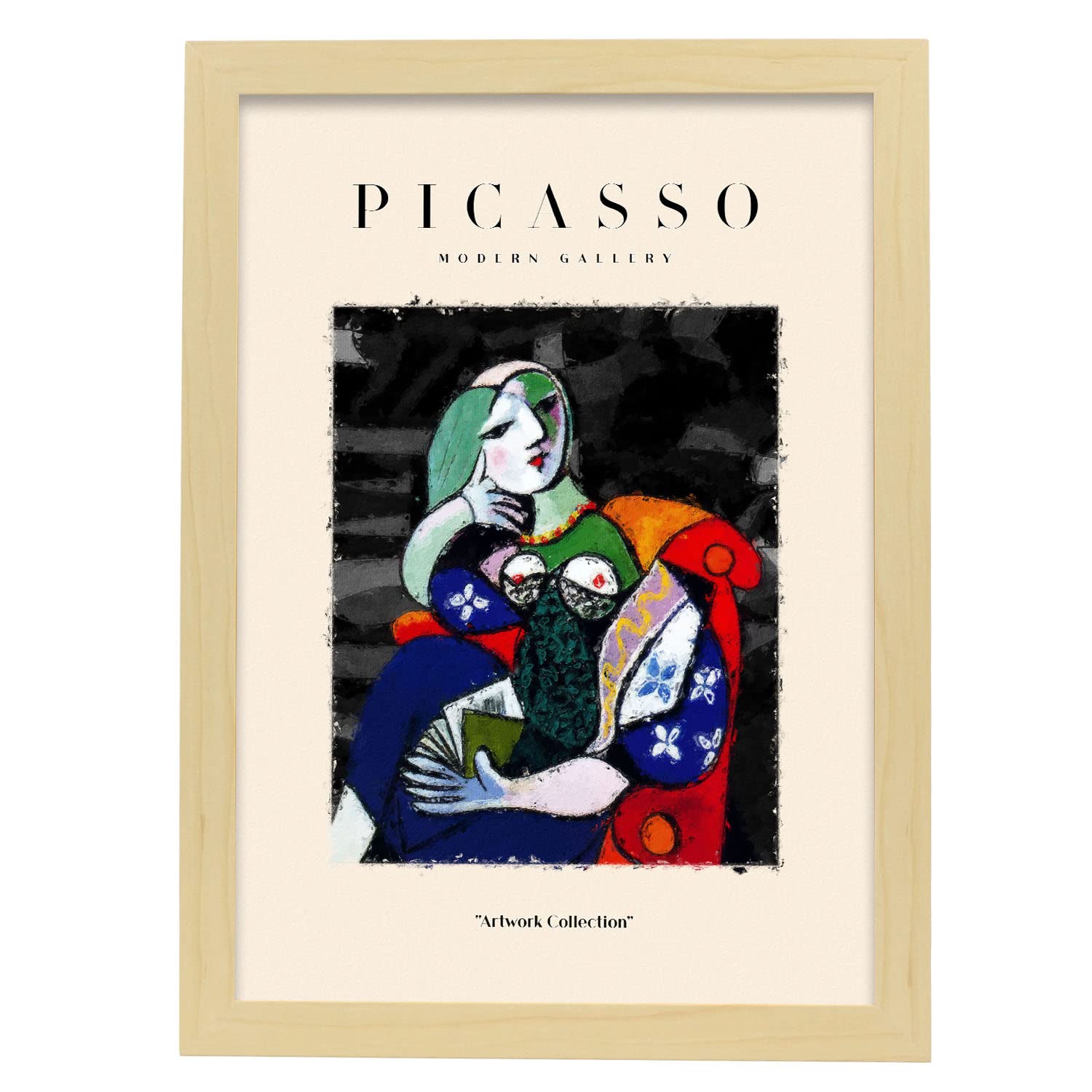 Nacnic Affiche De La Collection Picasso 36 Illustrations Dans Le ...