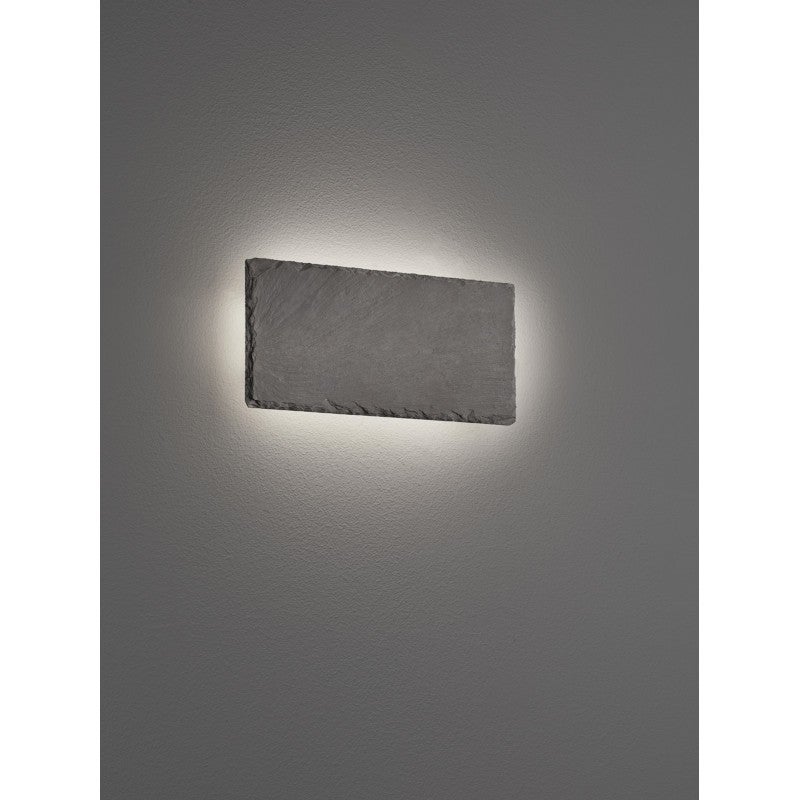 Applique Led murale ardoise 9W 1000 lumens - Trio - Raven | Leroy Merlin