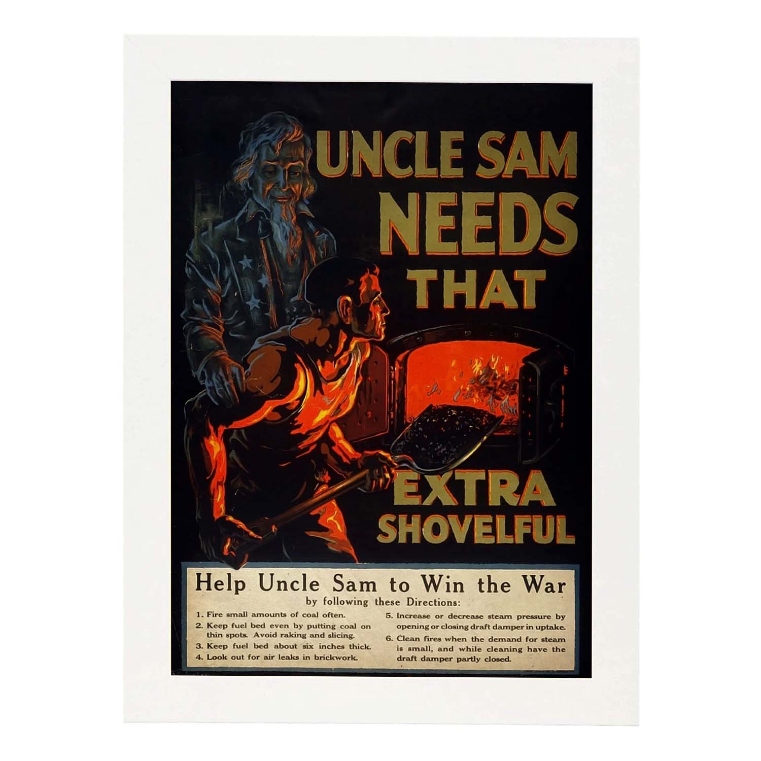 Poster Vintage De Tio Sam. Con Imagenes Vintage Y De Publicidad Antigua ...