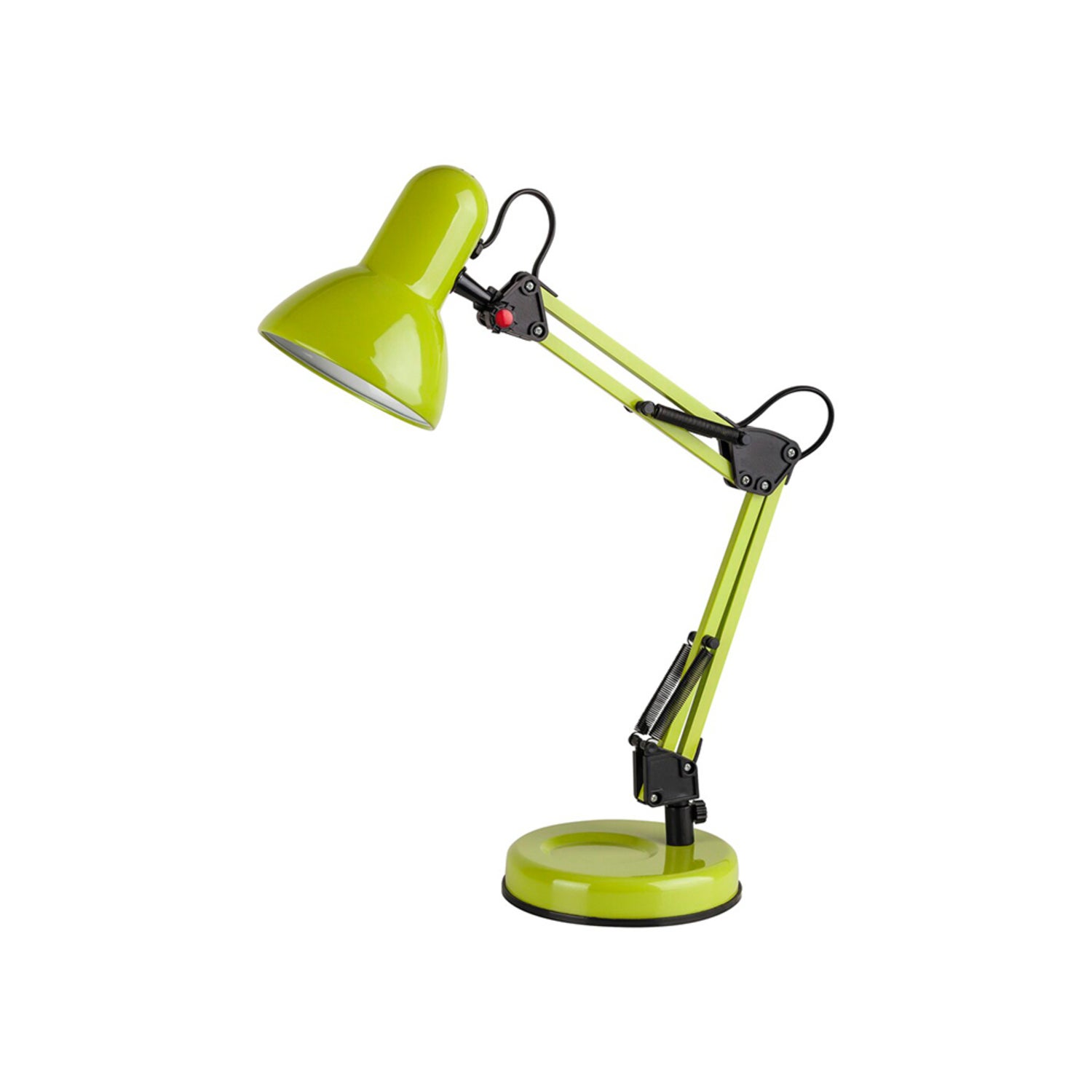Lampe de bureau verte E27 métal SAMSON | Leroy Merlin