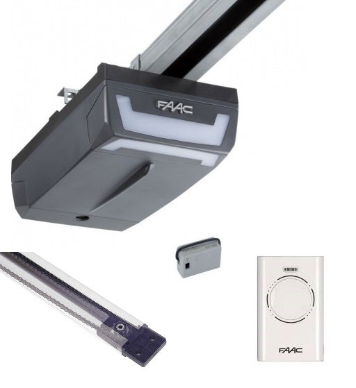 KIT DOLPHIN D700 ULTRA RAPIDE RAIL COURROIE Motorisation porte garage FAAC 24V - FAAC | Leroy Merlin
