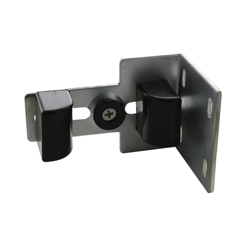 Gâche portail coulissant - Acier zingué blanc - 3 fonctions noir ...