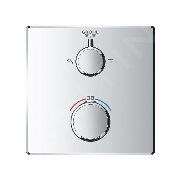 Grohe Mitigeur thermostatique de douche pour Bain/Douche, chrome ...