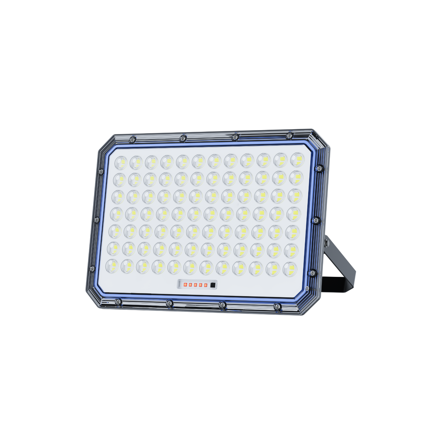 Reflector Solar LED 2000W, panel monocristalino, batería LiFePO4 ...