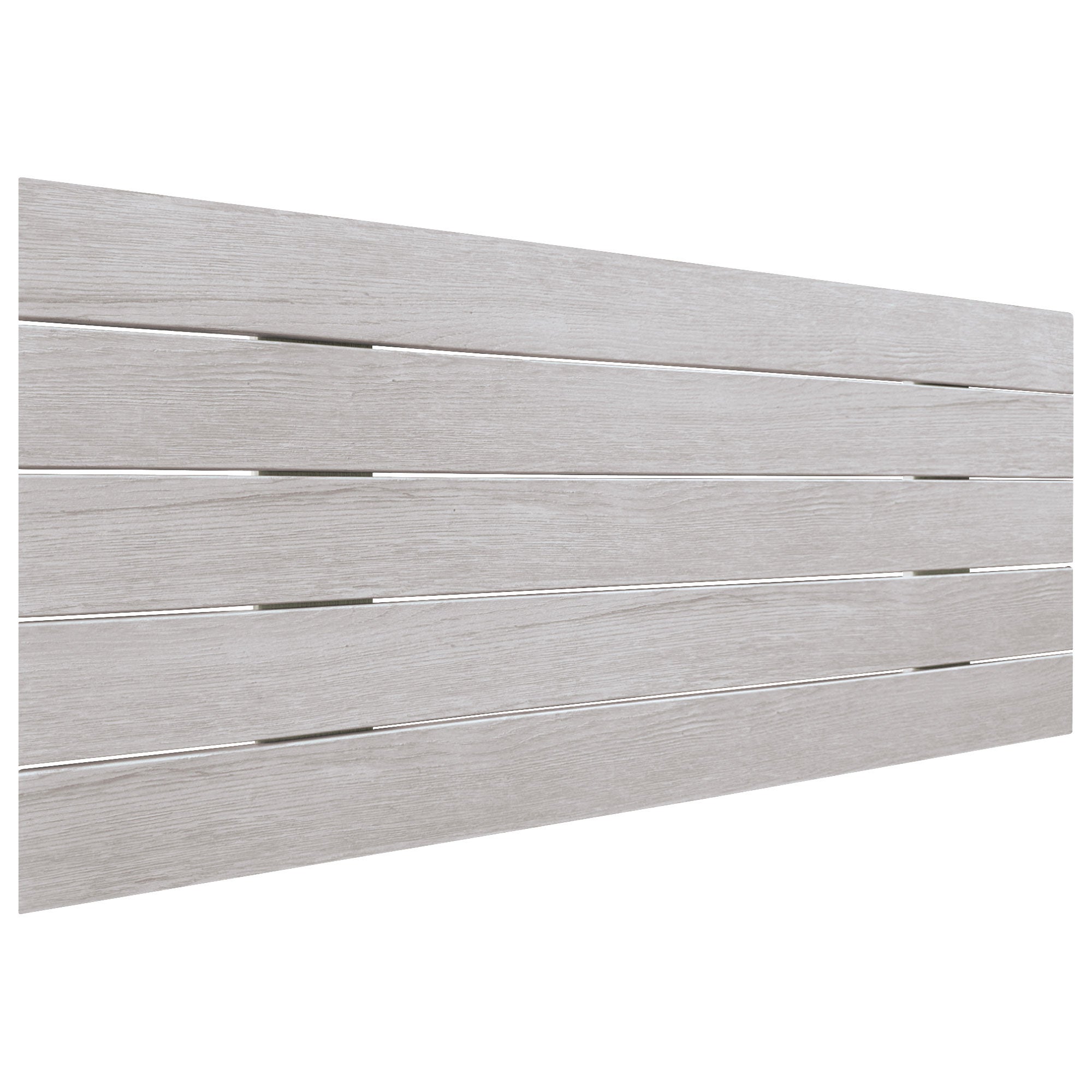 DHOME Tête de lit en bois recyclé MDF Style Palette Horizontale Lit en ...