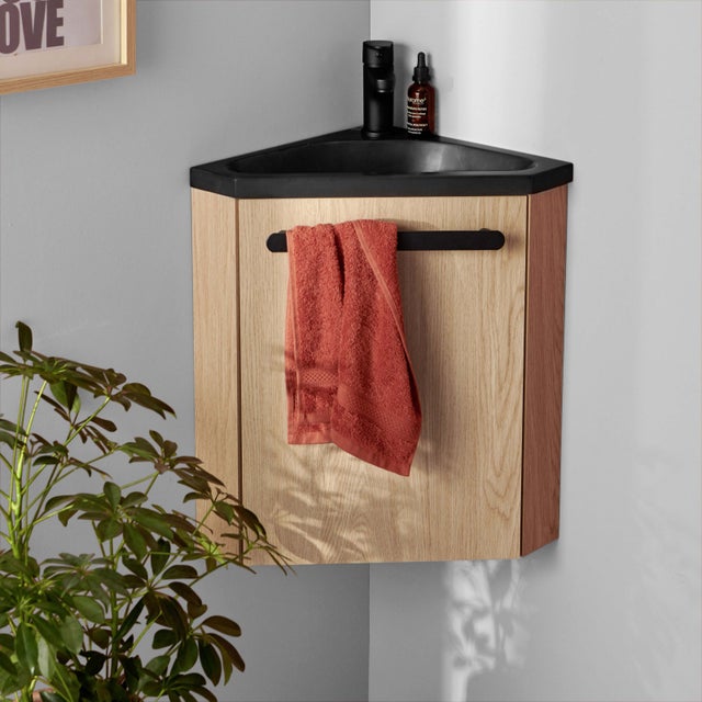 Meuble lave main d'angle au meilleur prix | Leroy Merlin