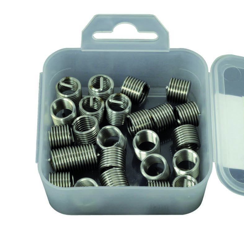 Boite de 10 inserts M14x2.0 Inox pour réparation filetage - OM 0458 ...