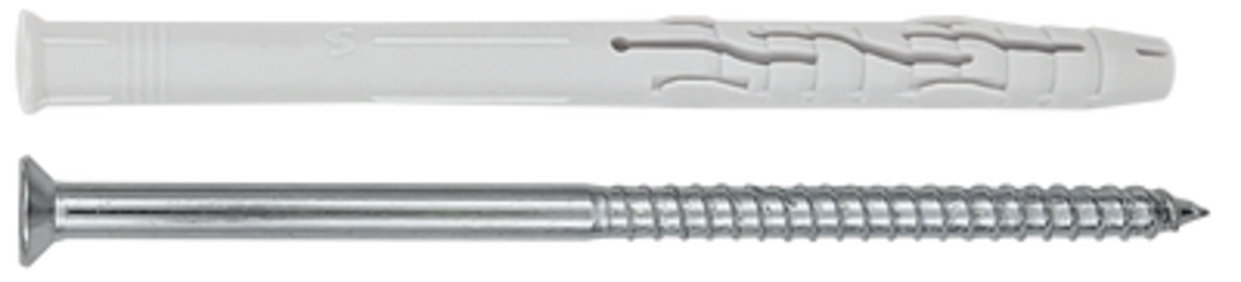 Cheville en nylon 6.6 prolongée 10X120 mm a expansion avec vis Pc 50 ...