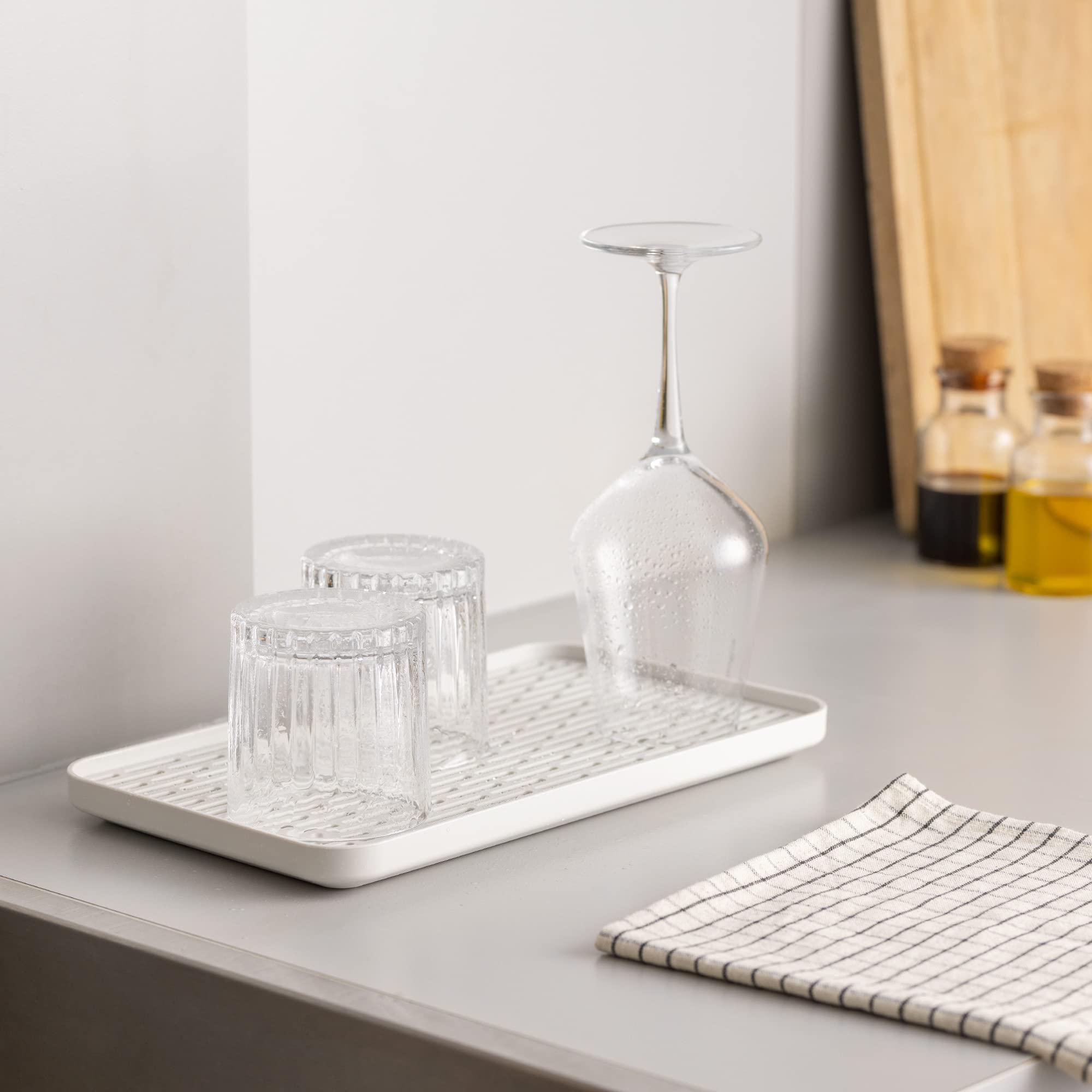 Égouttoir Vaisselle - Lot 2X égouttoir avec bac récupérateur 31 x 17,5 ...