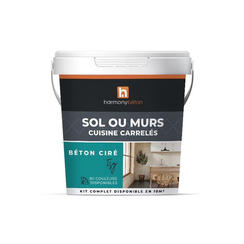 ISY Sol ou murs de cuisine carrelés - 71.Rose des sables 10 m² ...