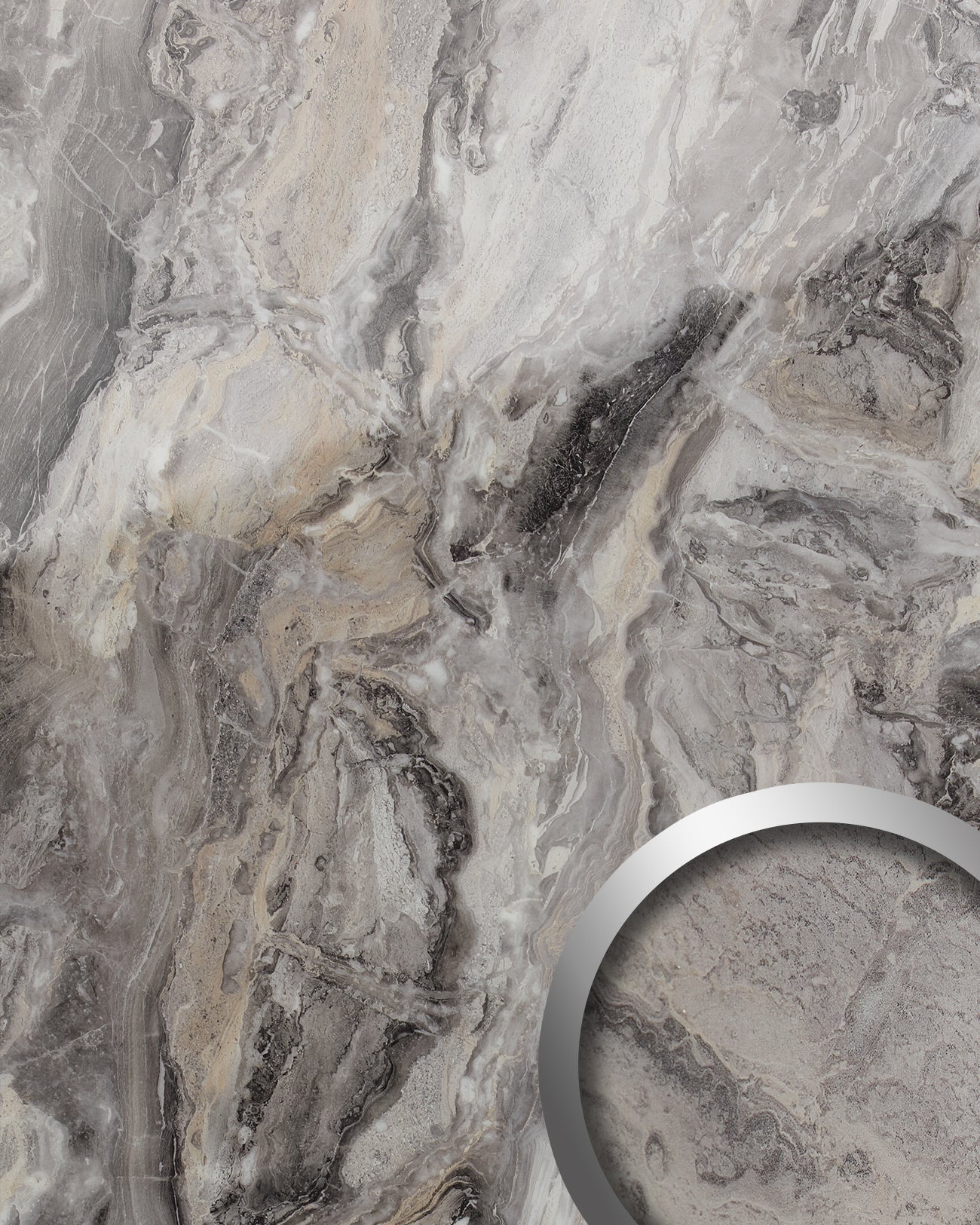 Panel de pared WallFace aspecto mármol y vidrio 19340 MARBLE Alpine AR+ ...