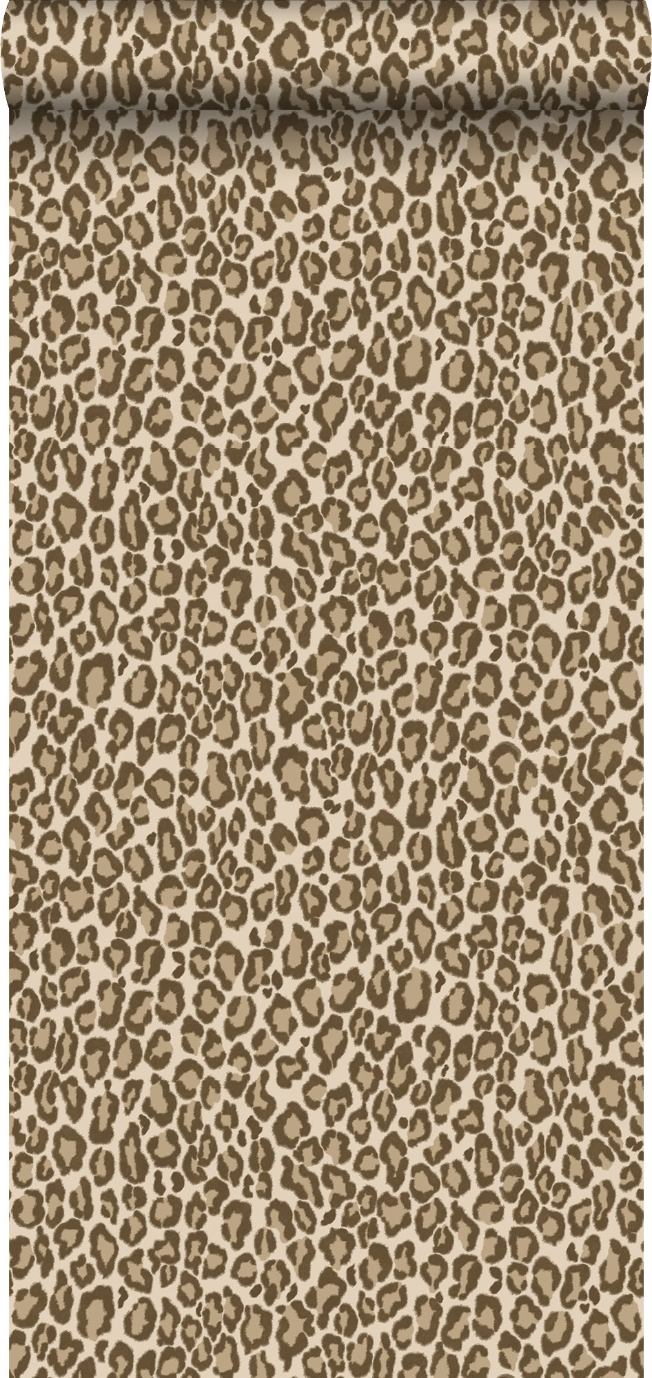 Papel pintado piel de leopardo beige - 53 cm x 10.05 m - Walls4You ...