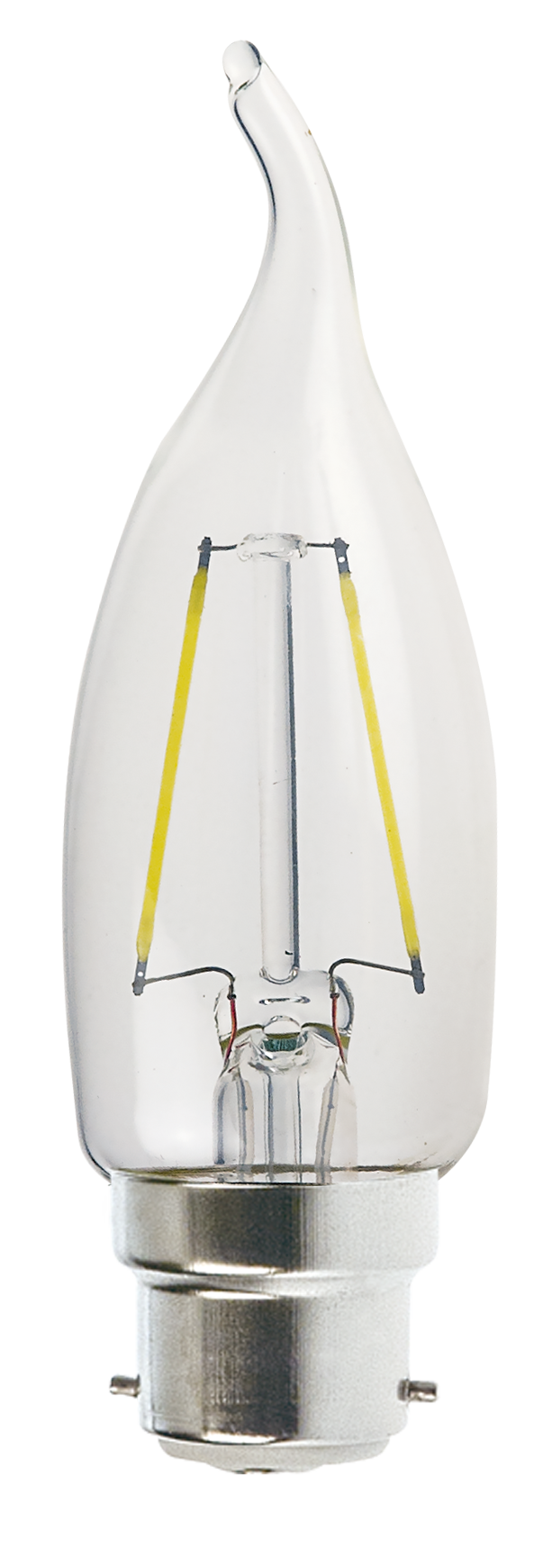 Ampoule Led Flamme Coup de Vent Filament 4 watt (éq. 42 Watt) Culot B22 ...