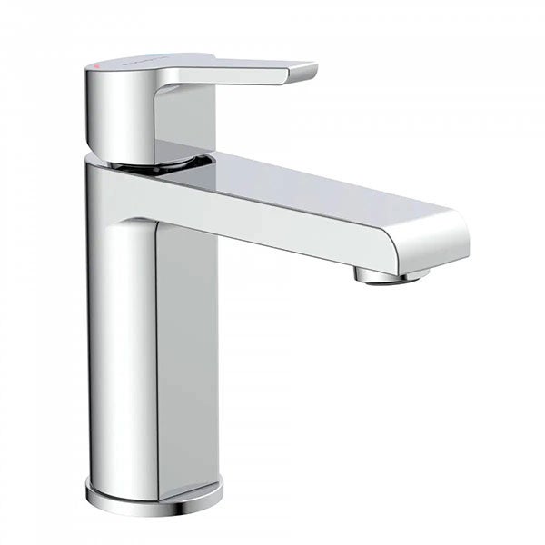 Mitigeur lavabo chromé - Robinet monocommande - Poignée centrale - MIT ...