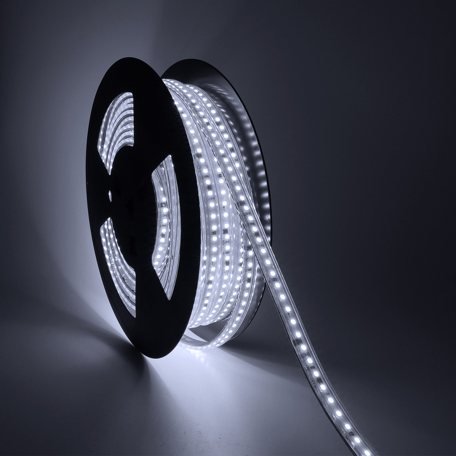 Tira LED 220V - 360W (15W/m) - 12mm - 120 Chips SMD2835 - Silicona IP67 ...