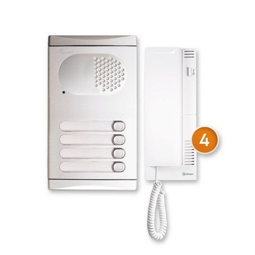 Kit interphone pour 4 logements Golmar 4140/AL | Leroy Merlin