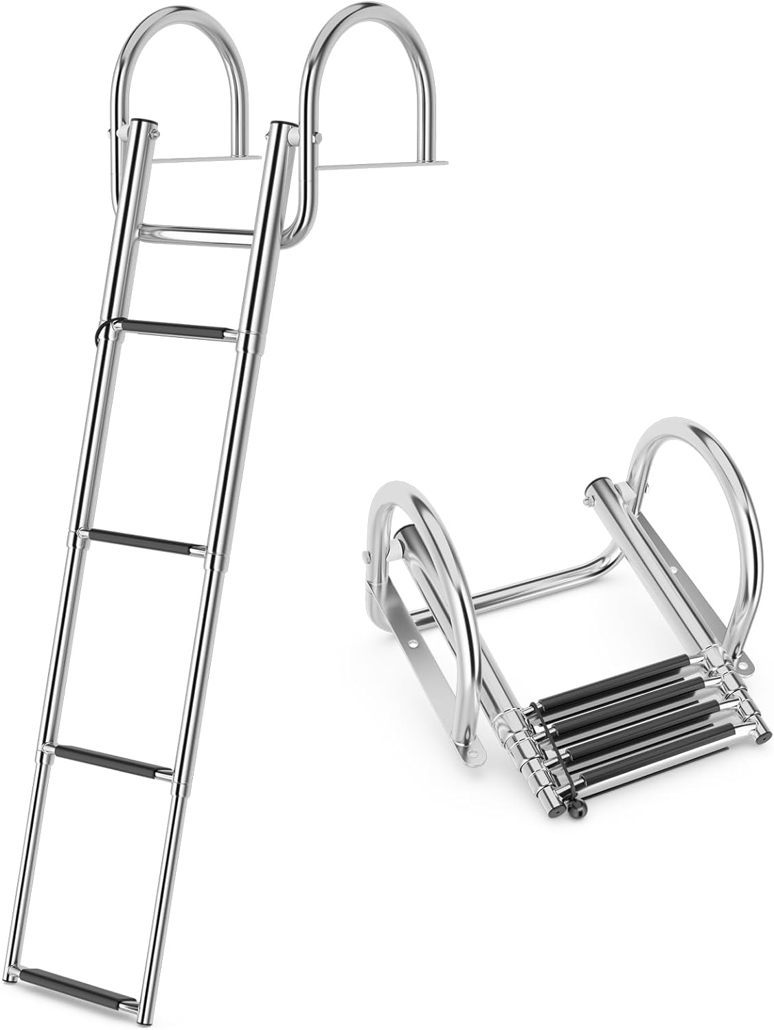 Scala da Barca Pontone a 4 Gradini, Scala Di Imbarco Sotto La ...