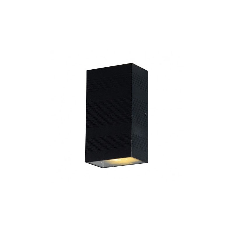 Wall Wall Light 2x5W 2x345lm Rectangular White Natural 4000K Gris IP54 ...