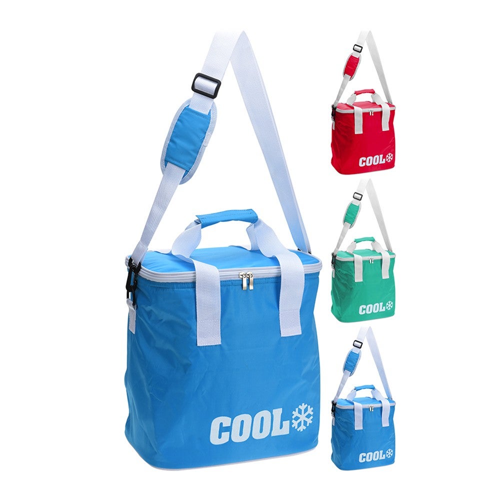 NEVERA TIPO BOLSA ISOTERMICA 24L. 31x21x37cm COLORES SURTIDOS. COOL ...
