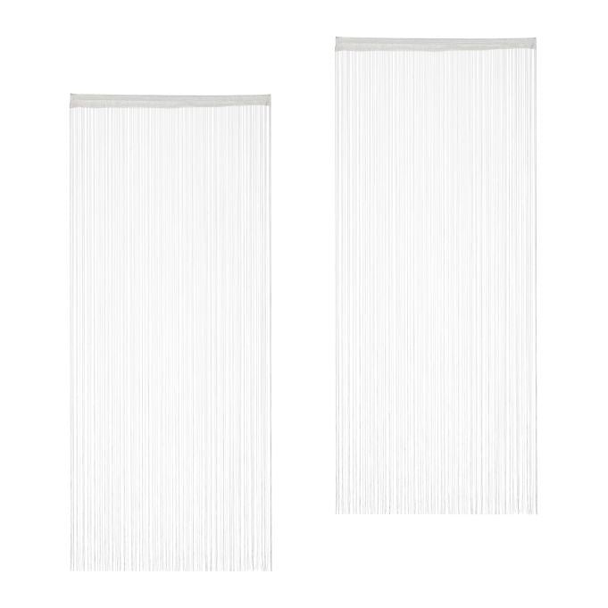 Rideau à fils blanc | Leroy Merlin