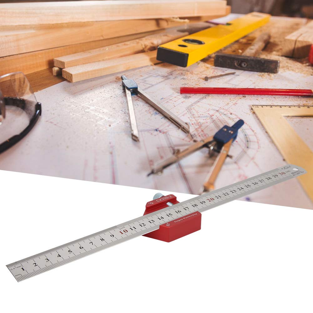 CX300-2 300 mm scala misura righello per tracciatura righello angolare ...