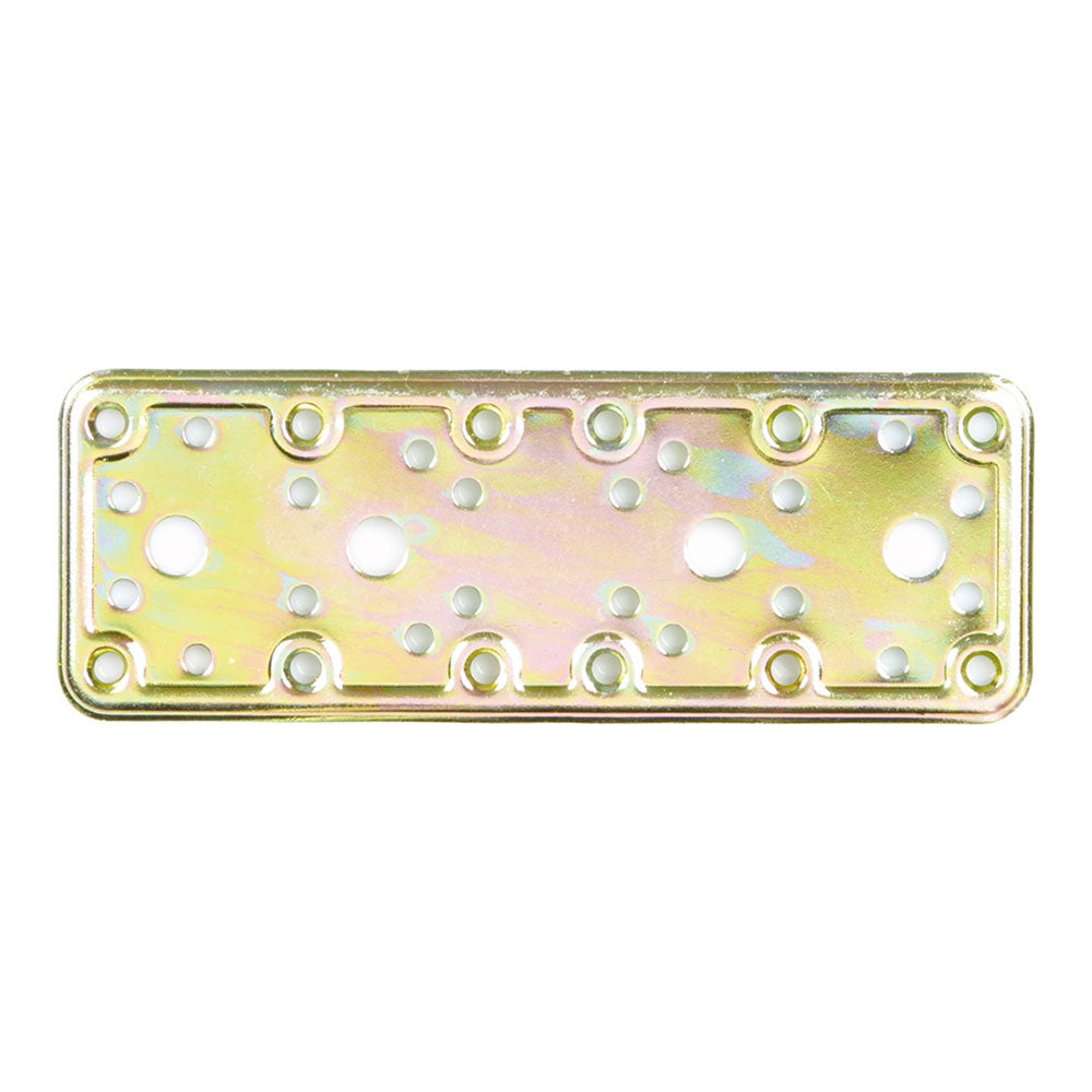 Placa de unión 185x65mm acero bicromatado - AMIG - 88061 | Leroy Merlin