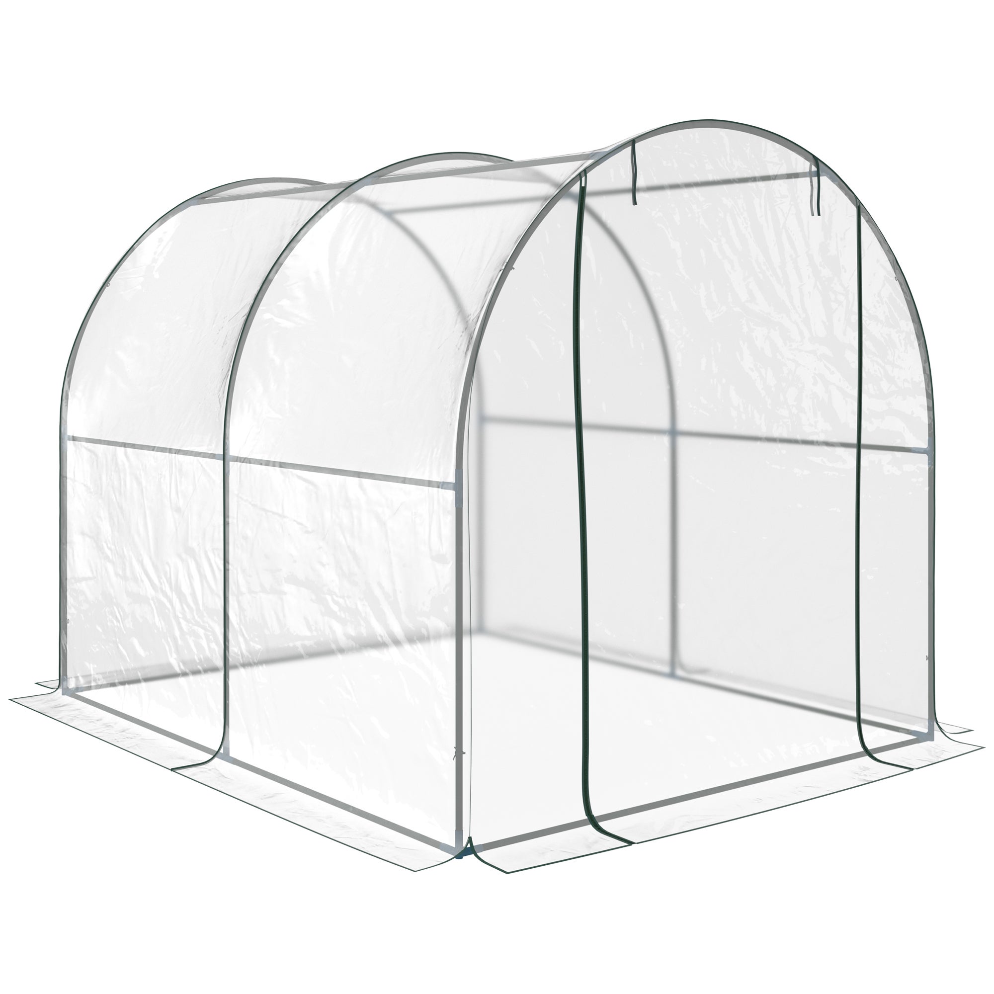 Serre tunnel de jardin , serre de balcon pour plantes et légumes avec ...