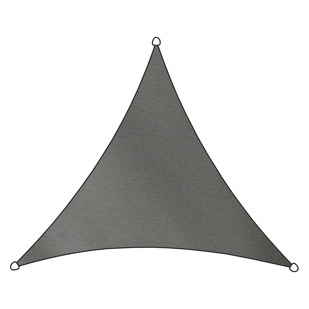 Livin'outdoor Toldo triangular Como HDPE gris 3,6x3,6x3,6 m | Leroy Merlin