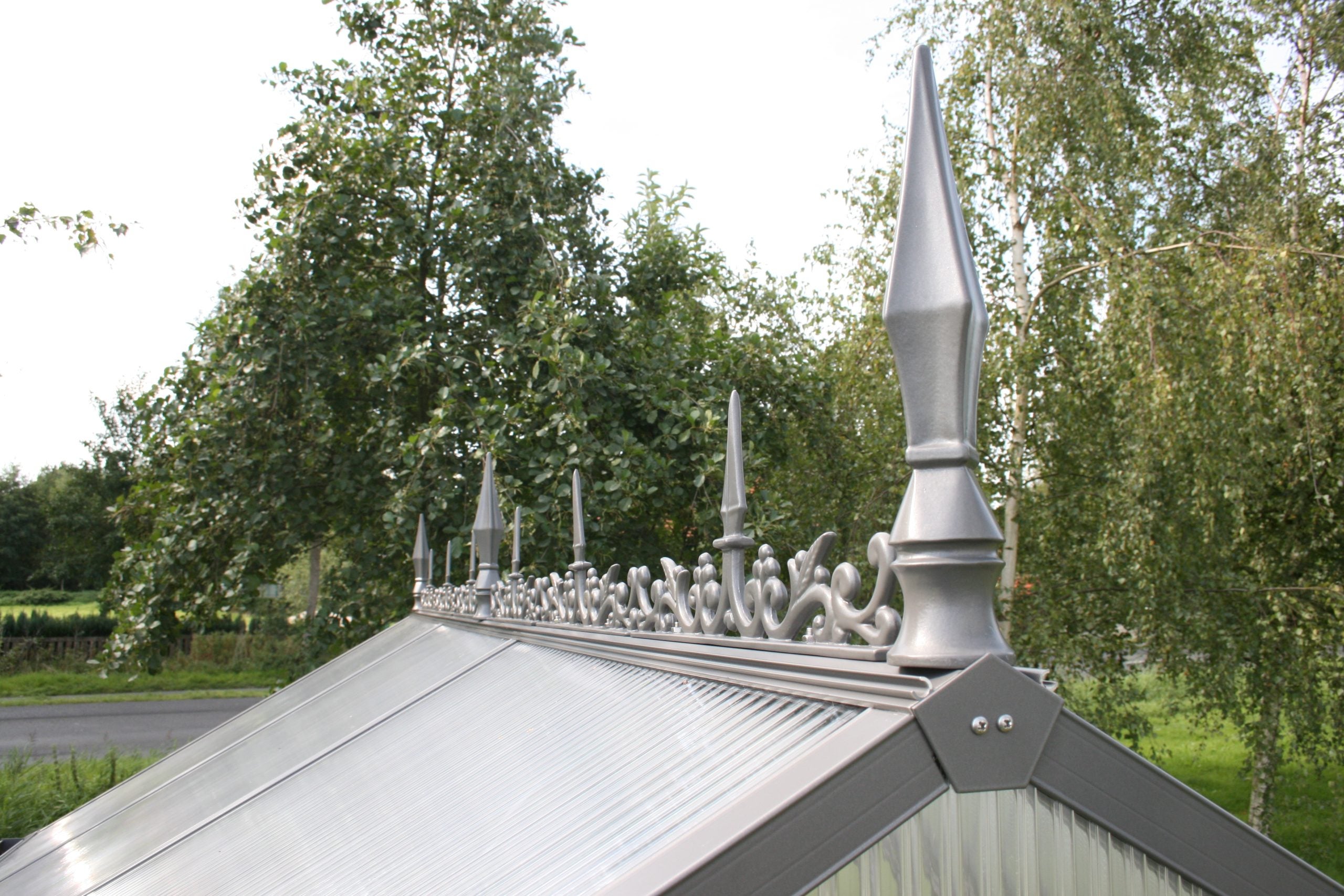 Décoration de faîte pour Serre Typ IV, aluminium sans revêtement ...