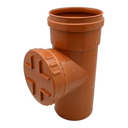 INSPECTION LINÉAIRE DIAM. 100 RAL 8023Diam. 100 | Leroy Merlin