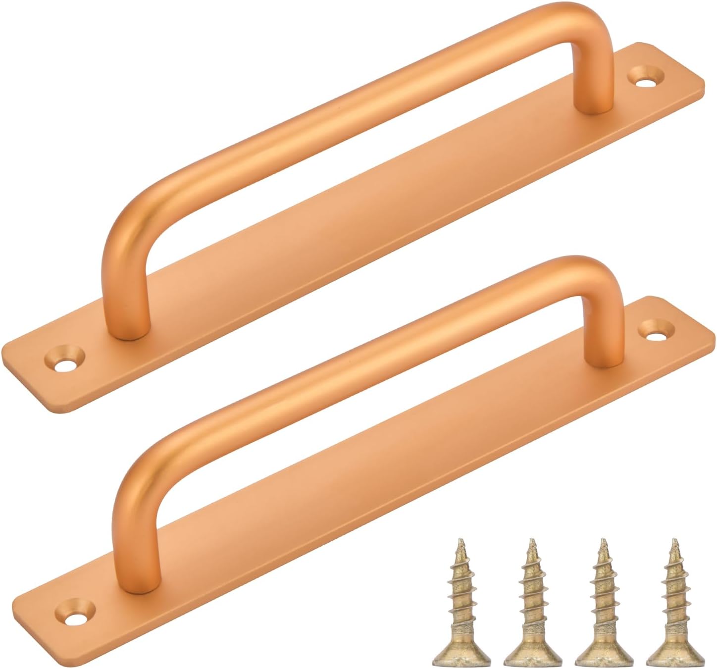 2 poignées de porte, poignées de porte avec vis, adaptées à la cuisine ...