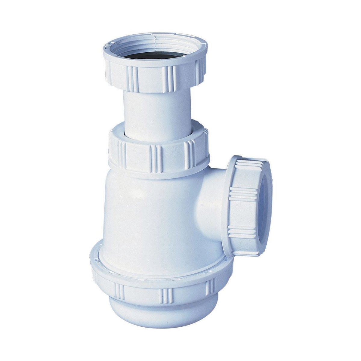 Siphon lavabo culot court reglable | Leroy Merlin