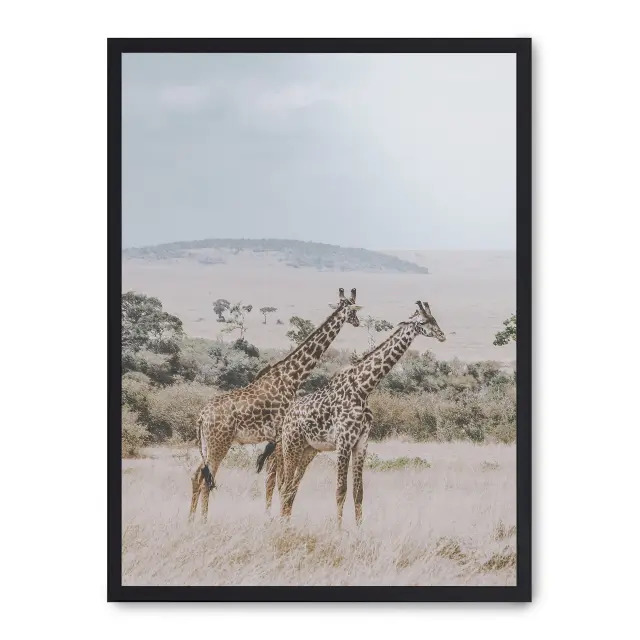 Girafe dans la savane je peins | Leroy Merlin