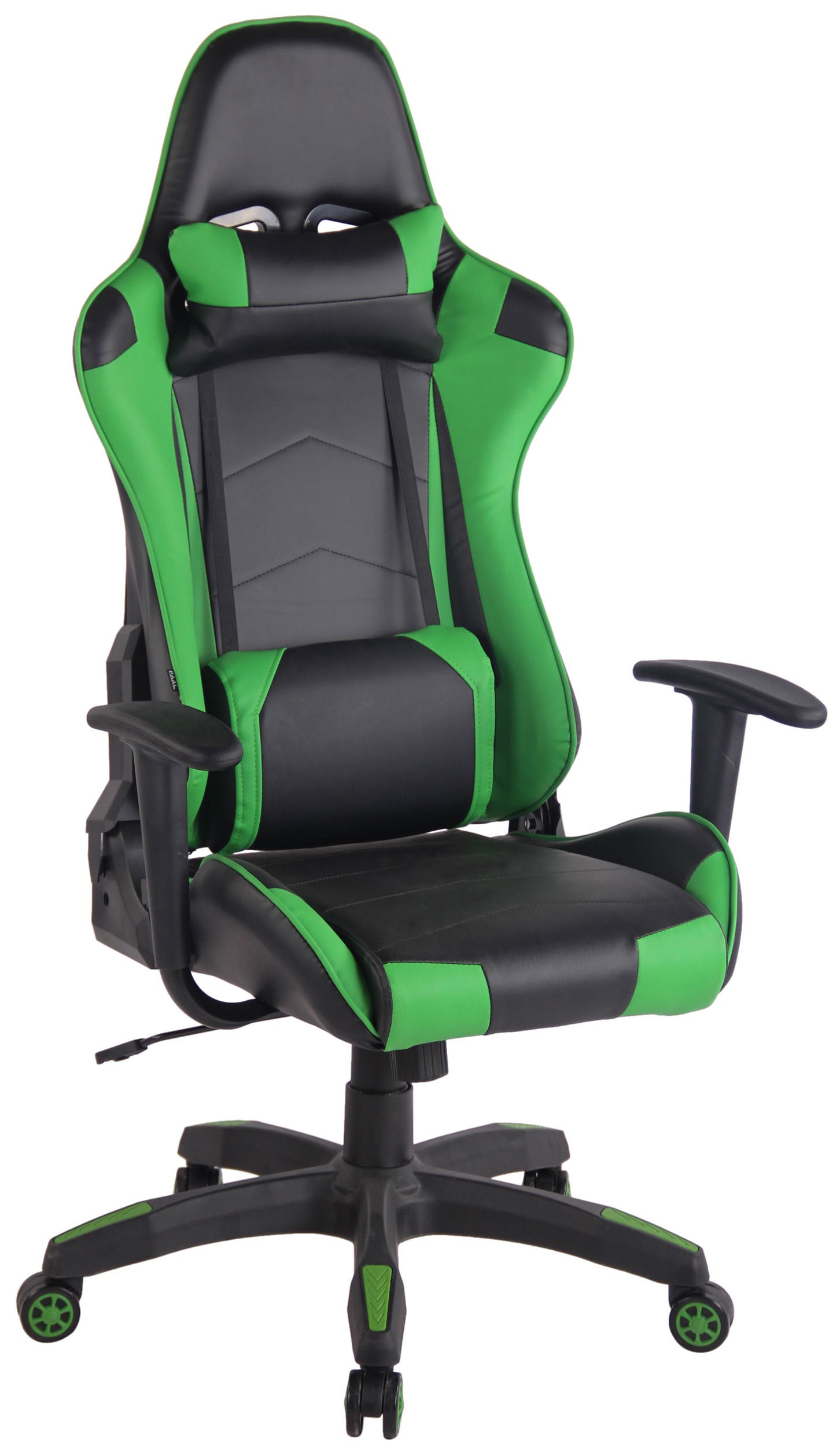 Sedia Gaming Miracle in Similpelle Nero/verde | Leroy Merlin