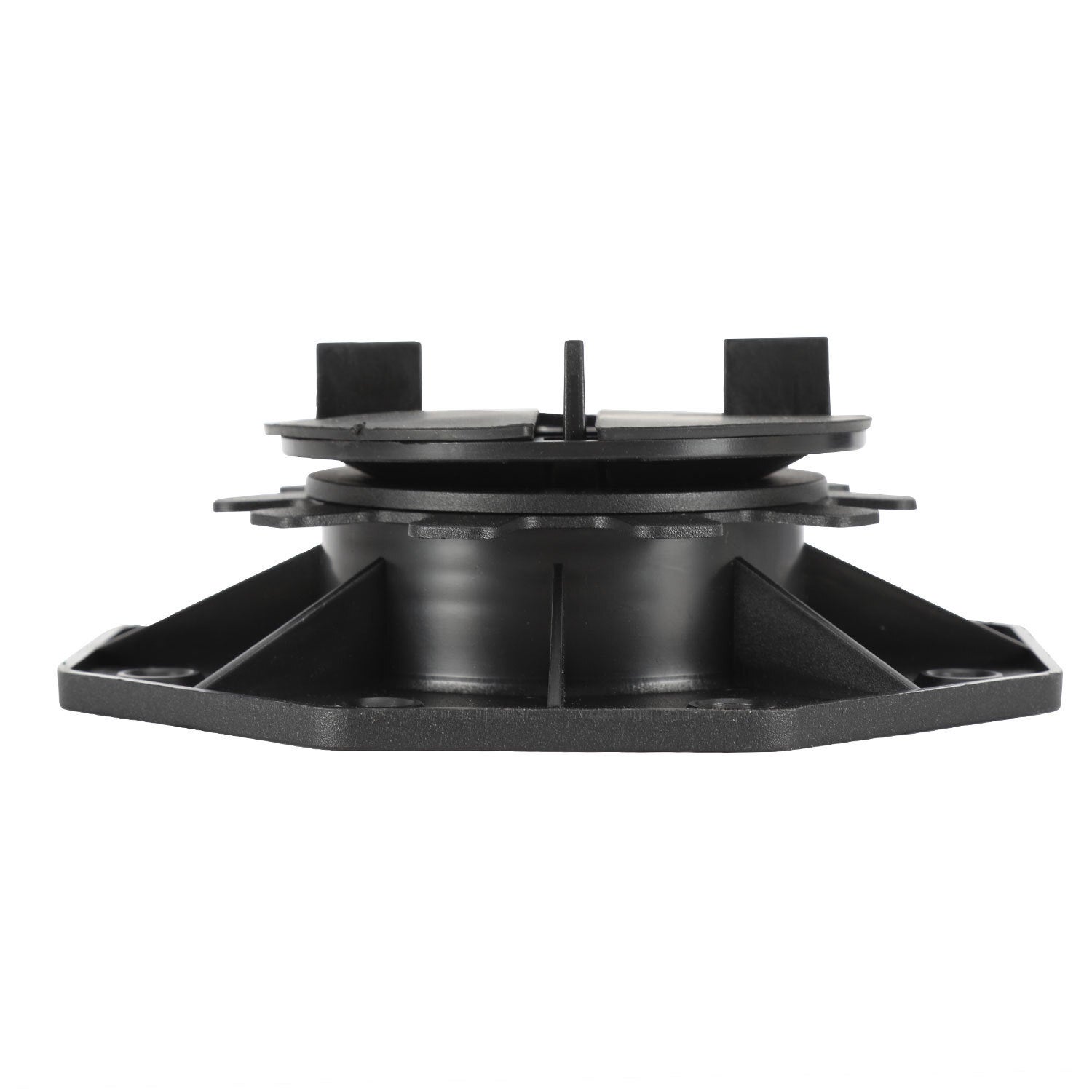 Plot autonivelant pour terrasse dalle 40-70 mm 0-5% pente PP noir 100 ...